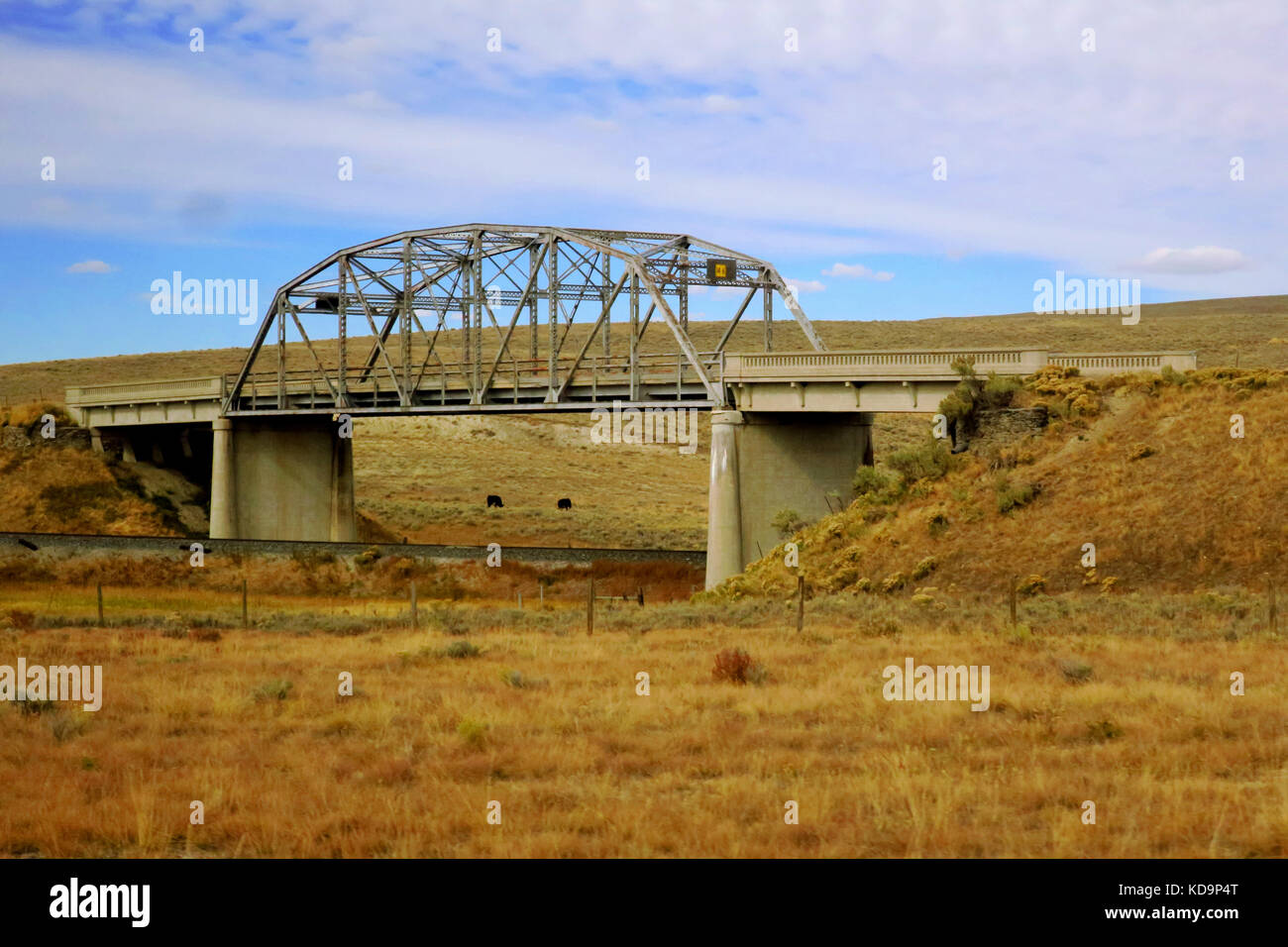 A railroad bridge in Utah Stock Photo - Alamy