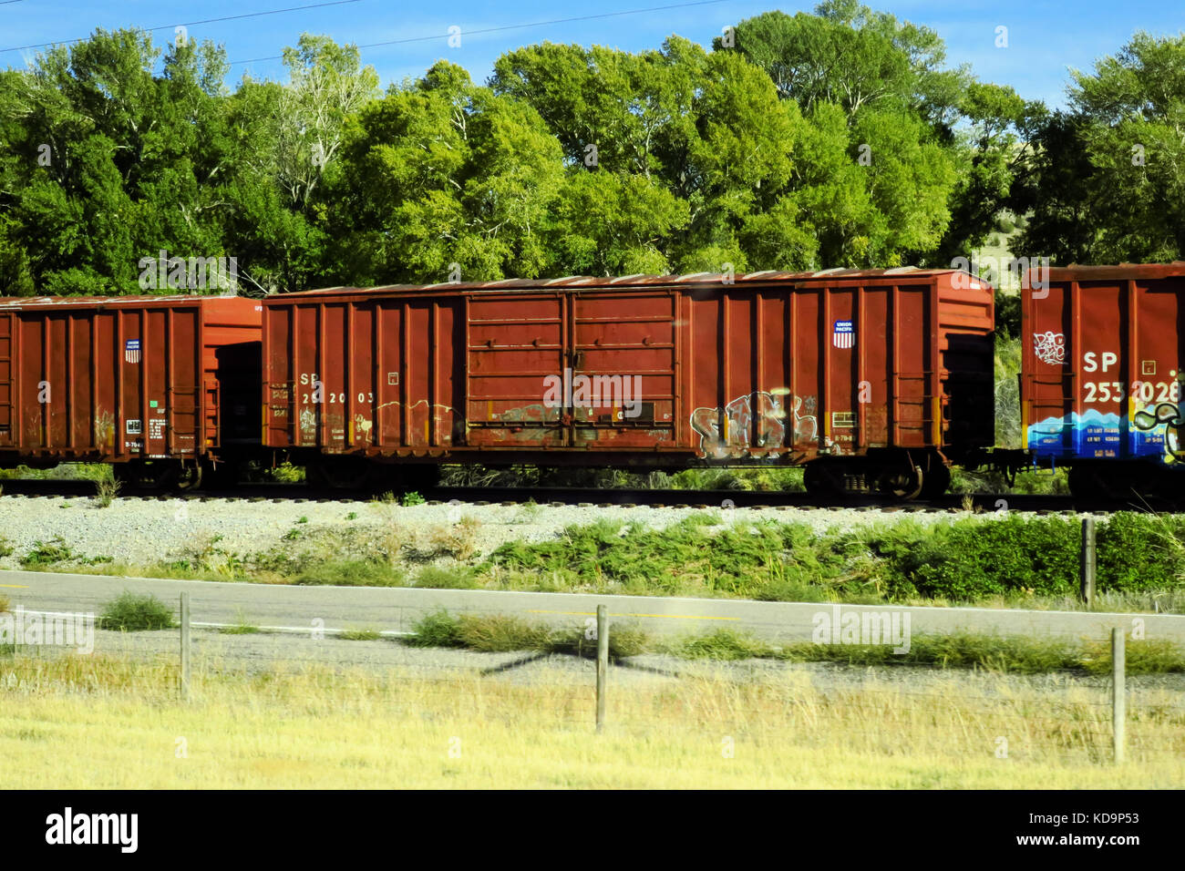 Shipping container doors blue hi-res stock photography and images - Alamy