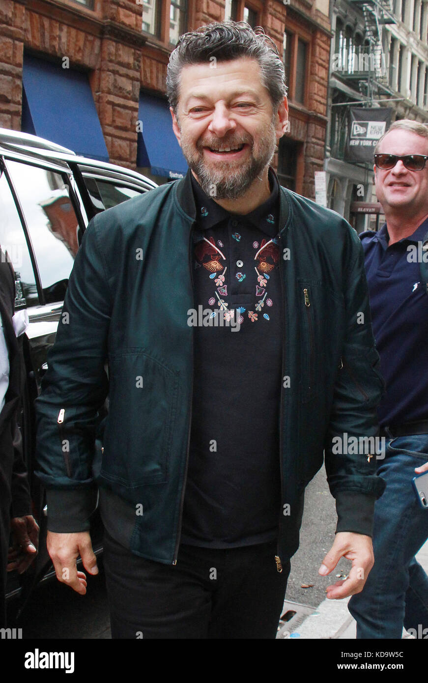 New York, NY, USA. 11th Oct, 2017. Andy Serkis seen at AOL's Build ...