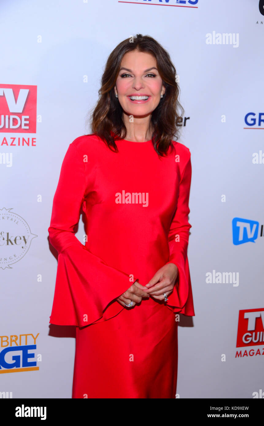 New York, NY, USA. 11th Oct, 2017. Sela Ward attends the TV Guide Magazine cover party for Sela ...