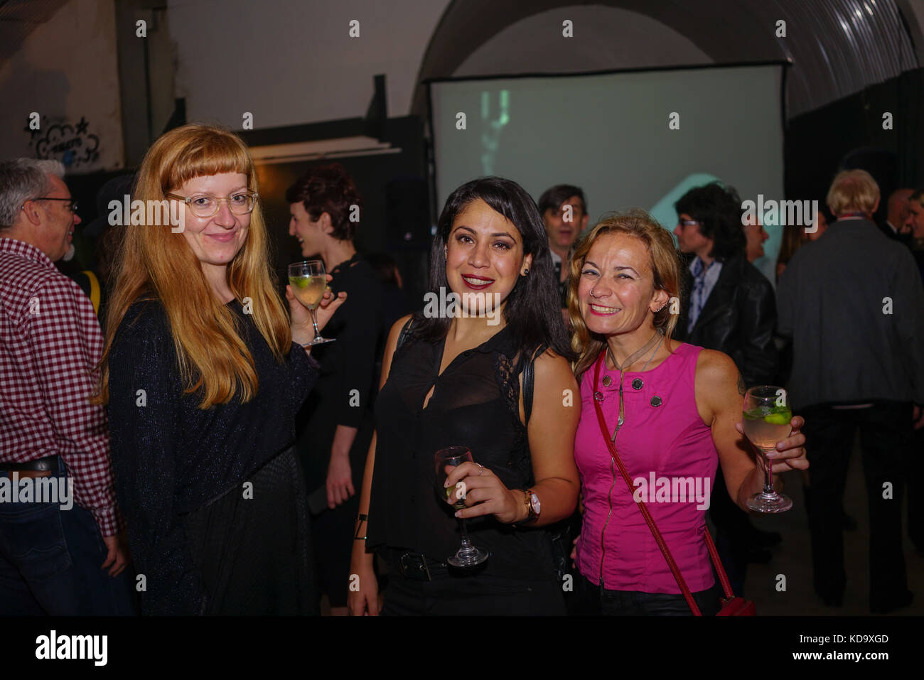 London, UK. 10th Oct, 2017. Designer Anna Kostina showcases her latest ...