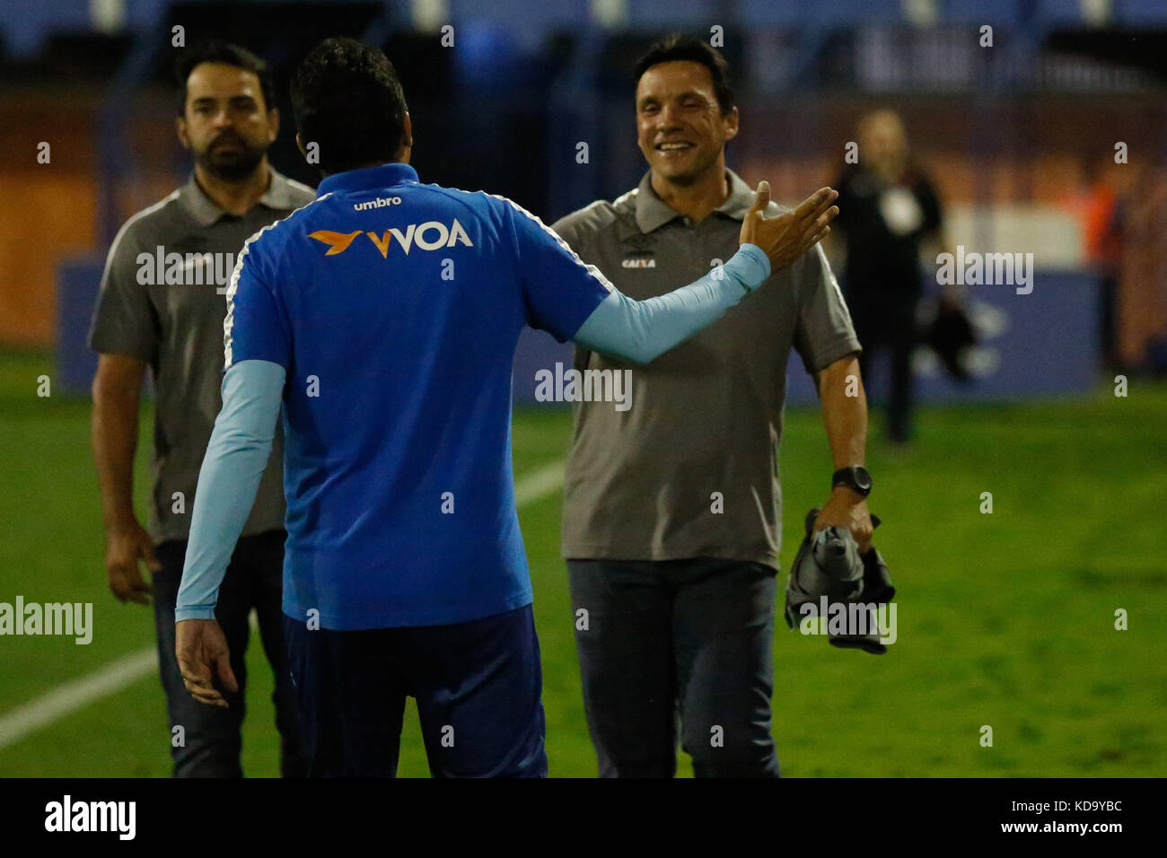 FLORIAN'POLIS, SC - 11.10.2017: AVAÍ VS. VASCO DA GAMA - Technician from Avaí, Claudinei ...