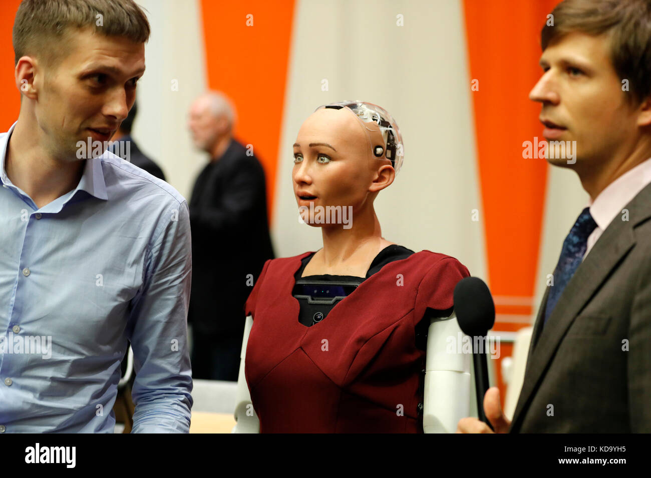 Sophia the humanoid robot hi-res stock photography and images - Alamy