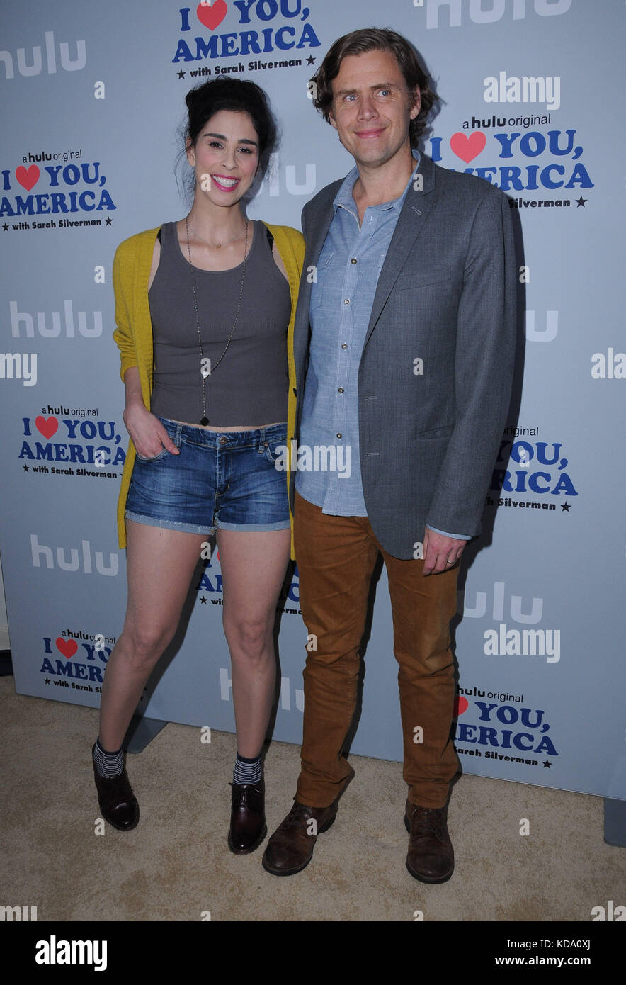 Hollywood, CA, USA. 11th Oct, 2017. Sarah Silverman, Gavin Purcell ...