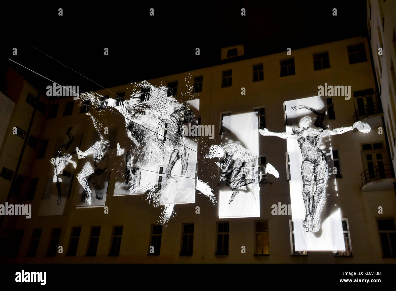 Prague, Czech Republic. 11th Oct, 2017. An art installation Second ...