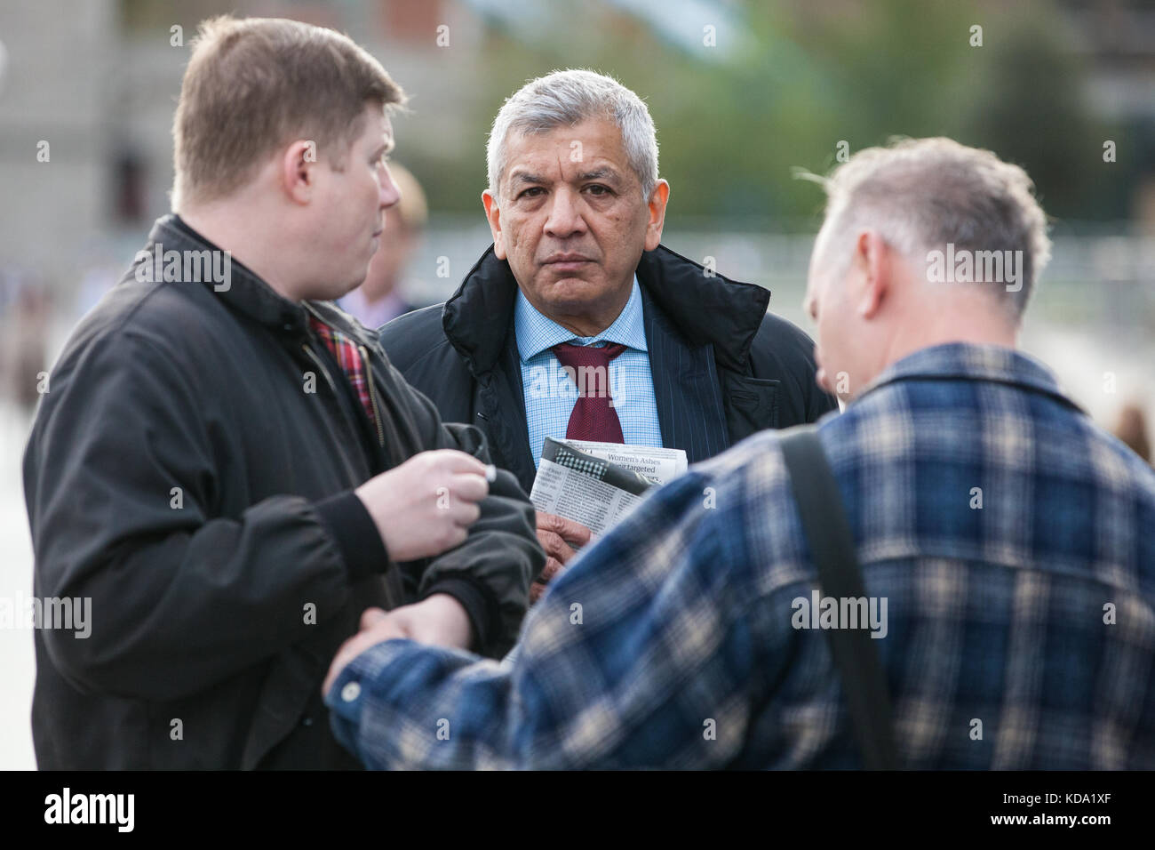 London, UK. 12th October, 2017. Unmesh Desai, Labour London Assembly ...