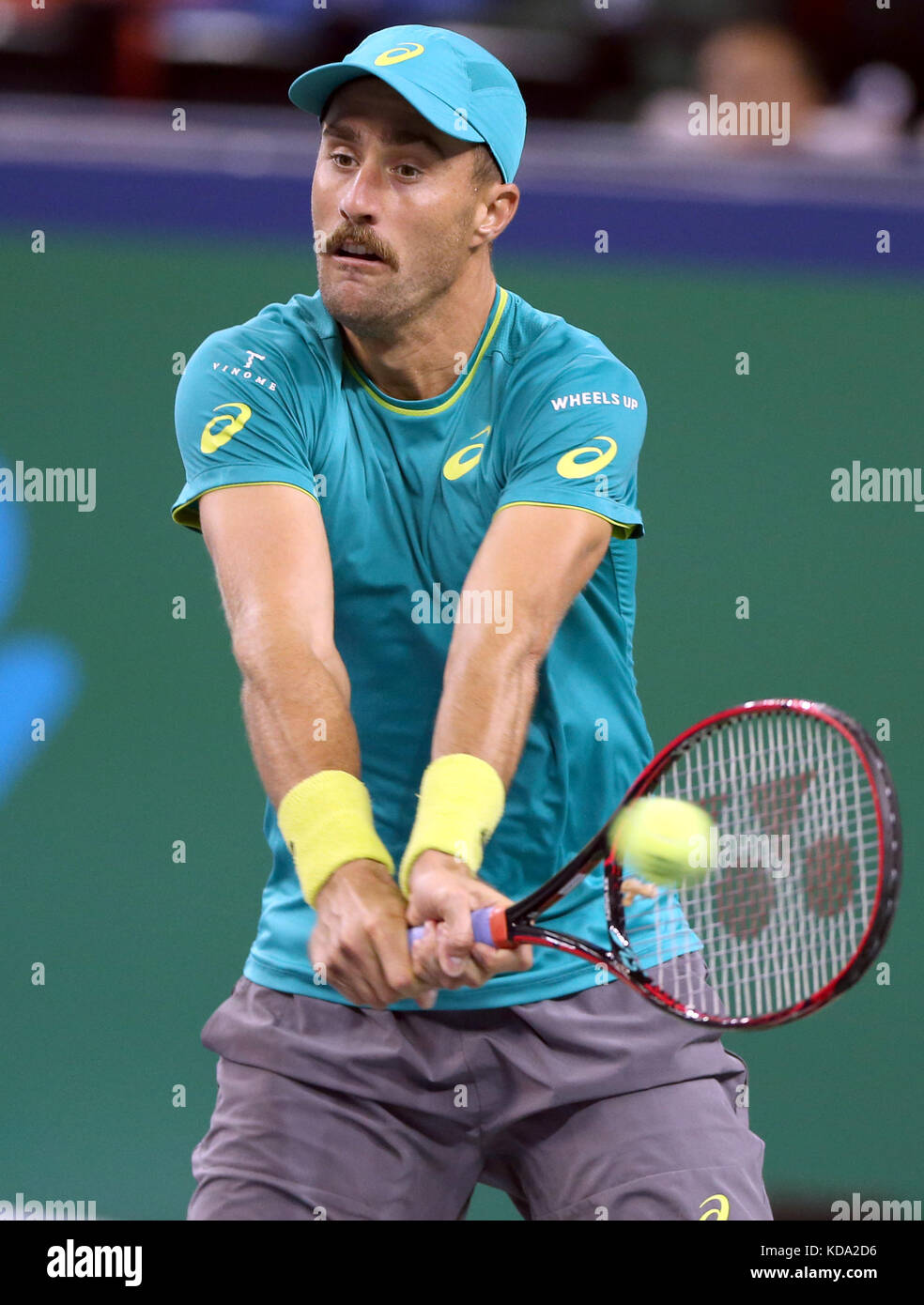 Shanghai, China. 12th Oct, 2017. Steve Johnson of the United States ...