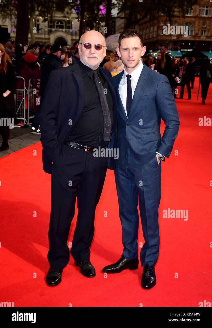 Peter Turner and Jamie Bell attending the premiere of Film Stars Don't ...