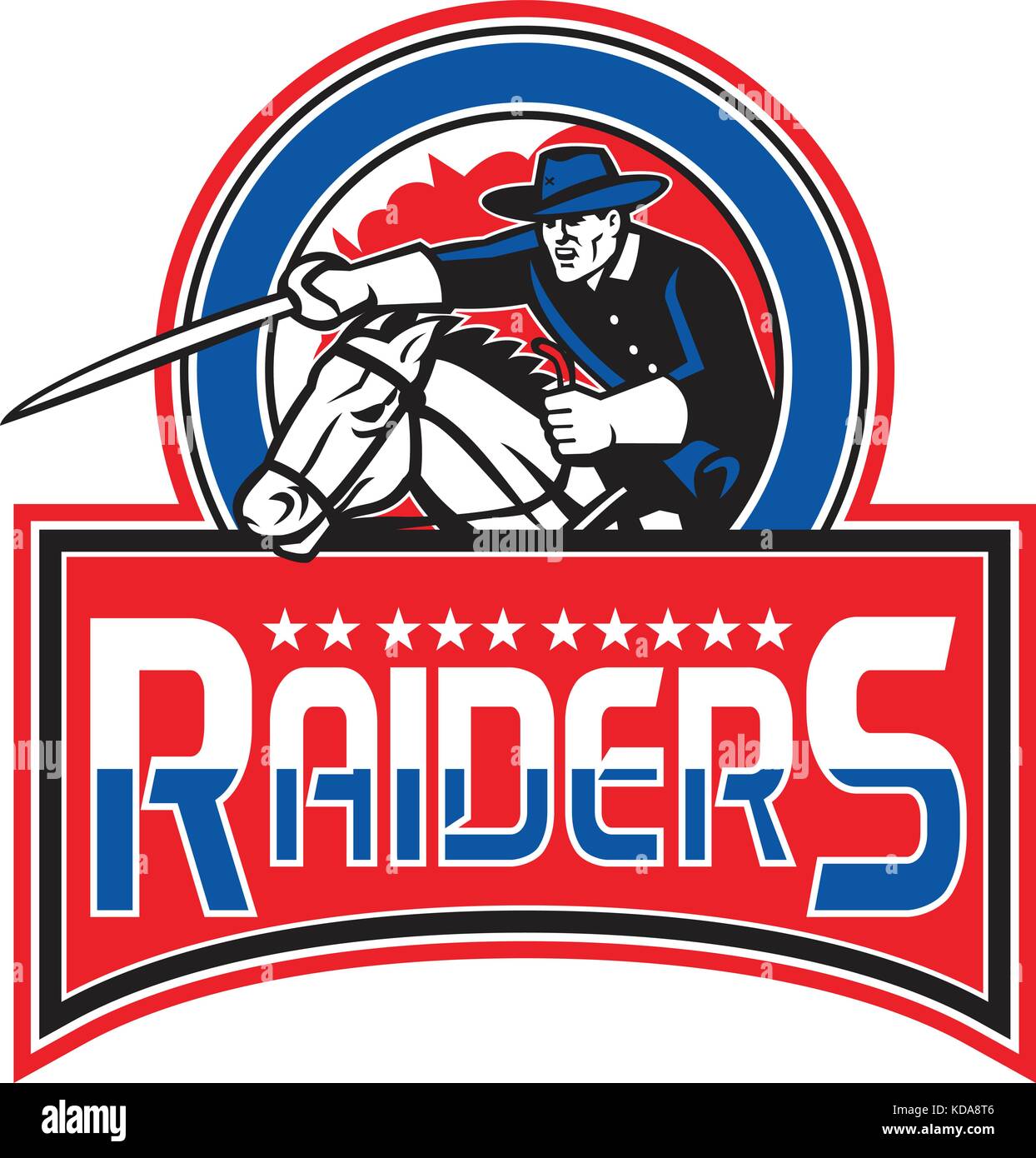 Horseback raider Stock Vector Images - Alamy