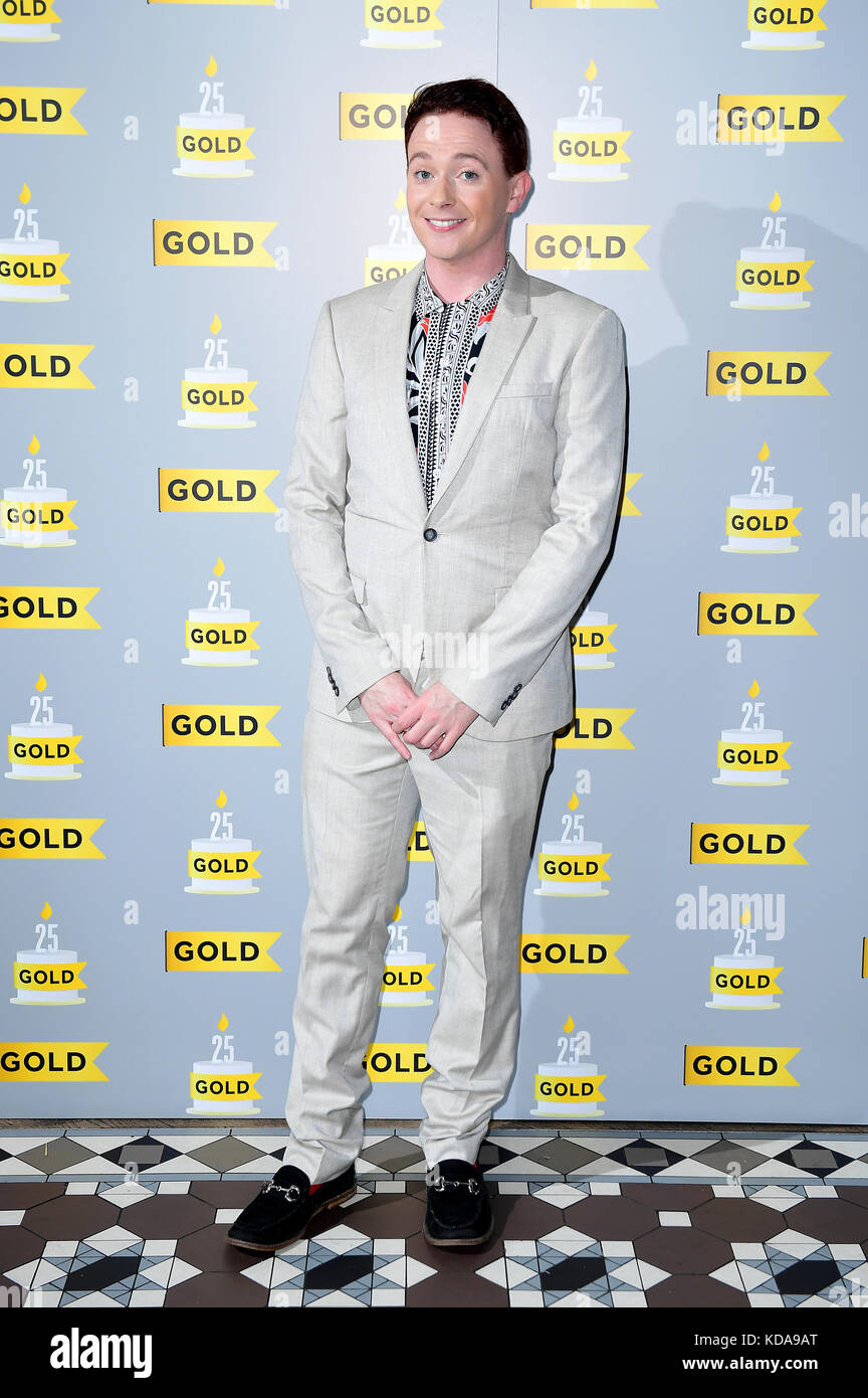 Stephen Bailey attending Gold's 25th birthday party and the launch of ...