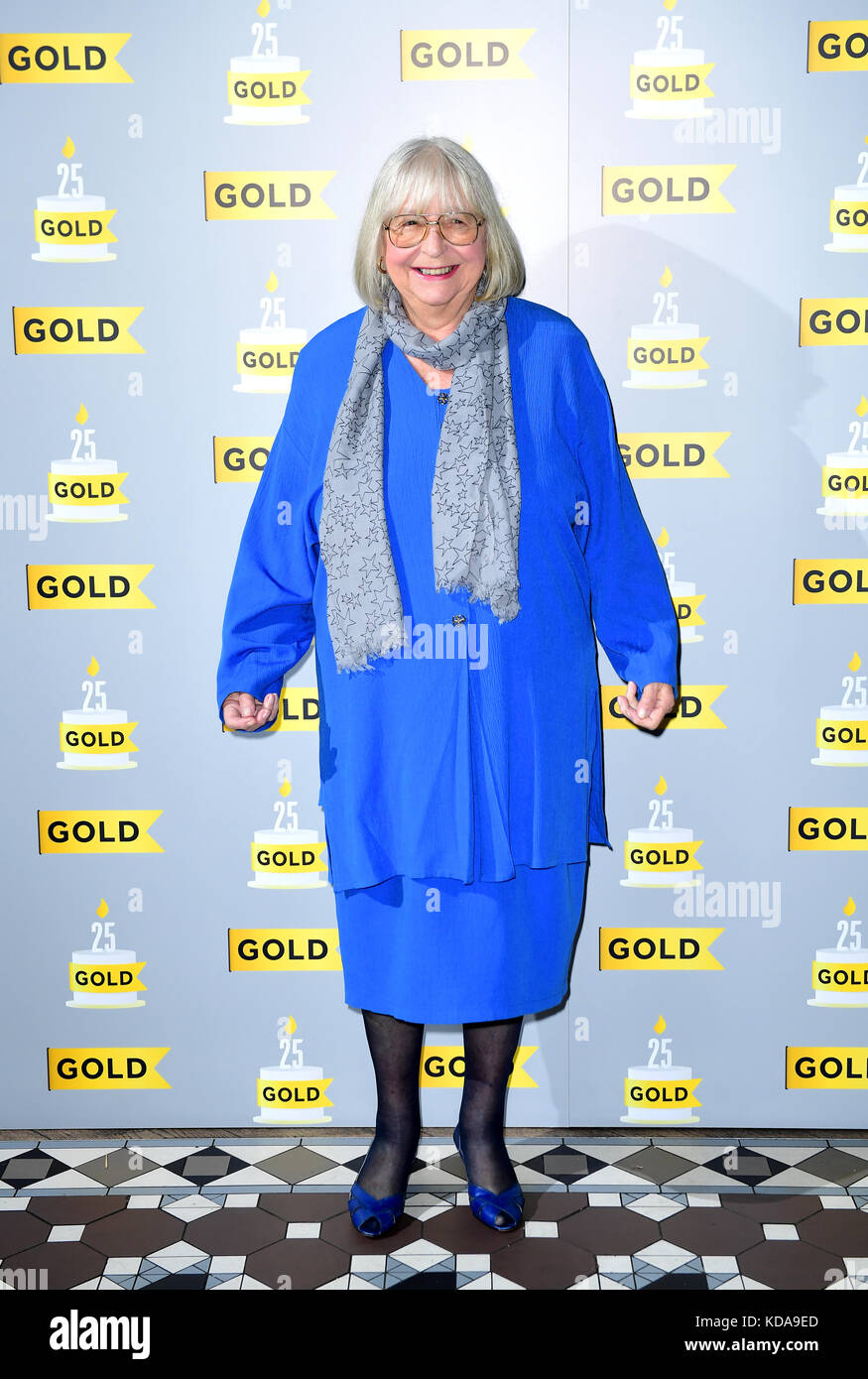 Judy Cornwell attending Gold's 25th birthday party and the launch of ...