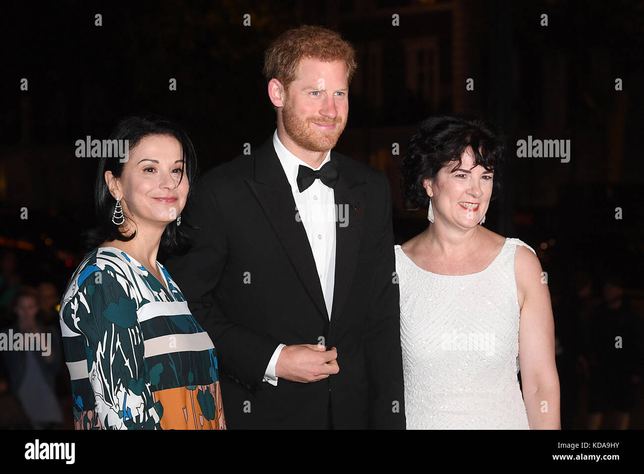 Prince Harry with Amanda Pullinger, Chief Executive Officer of 100 ...