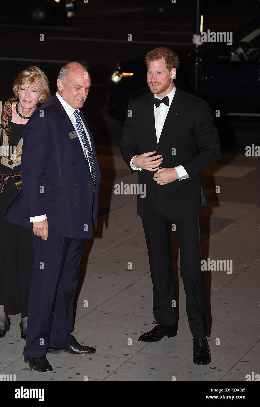 Prince Harry with Nicholas Coleridge, Chairman of the Victoria and ...