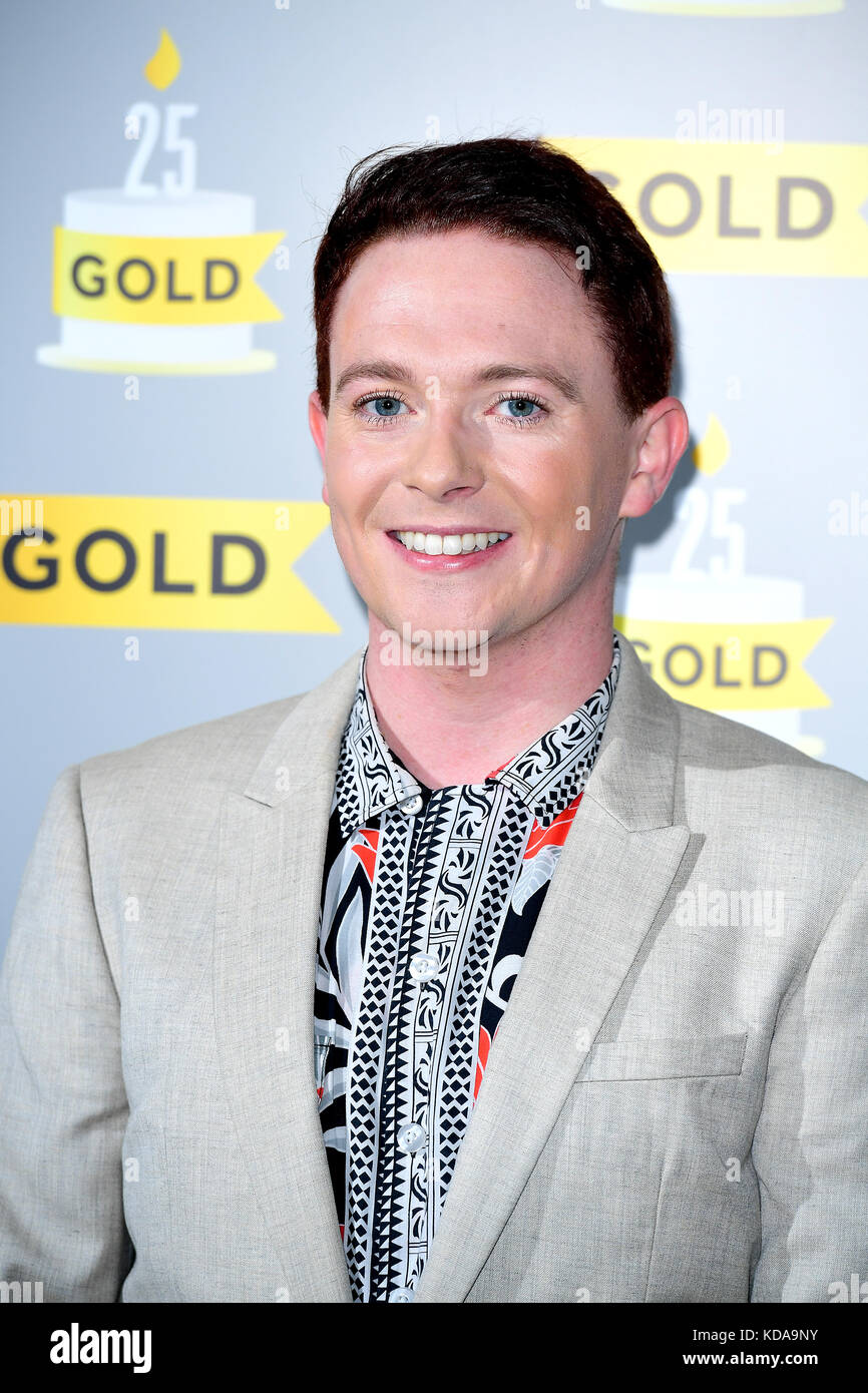 Stephen Bailey attending Gold's 25th birthday party and the launch of ...