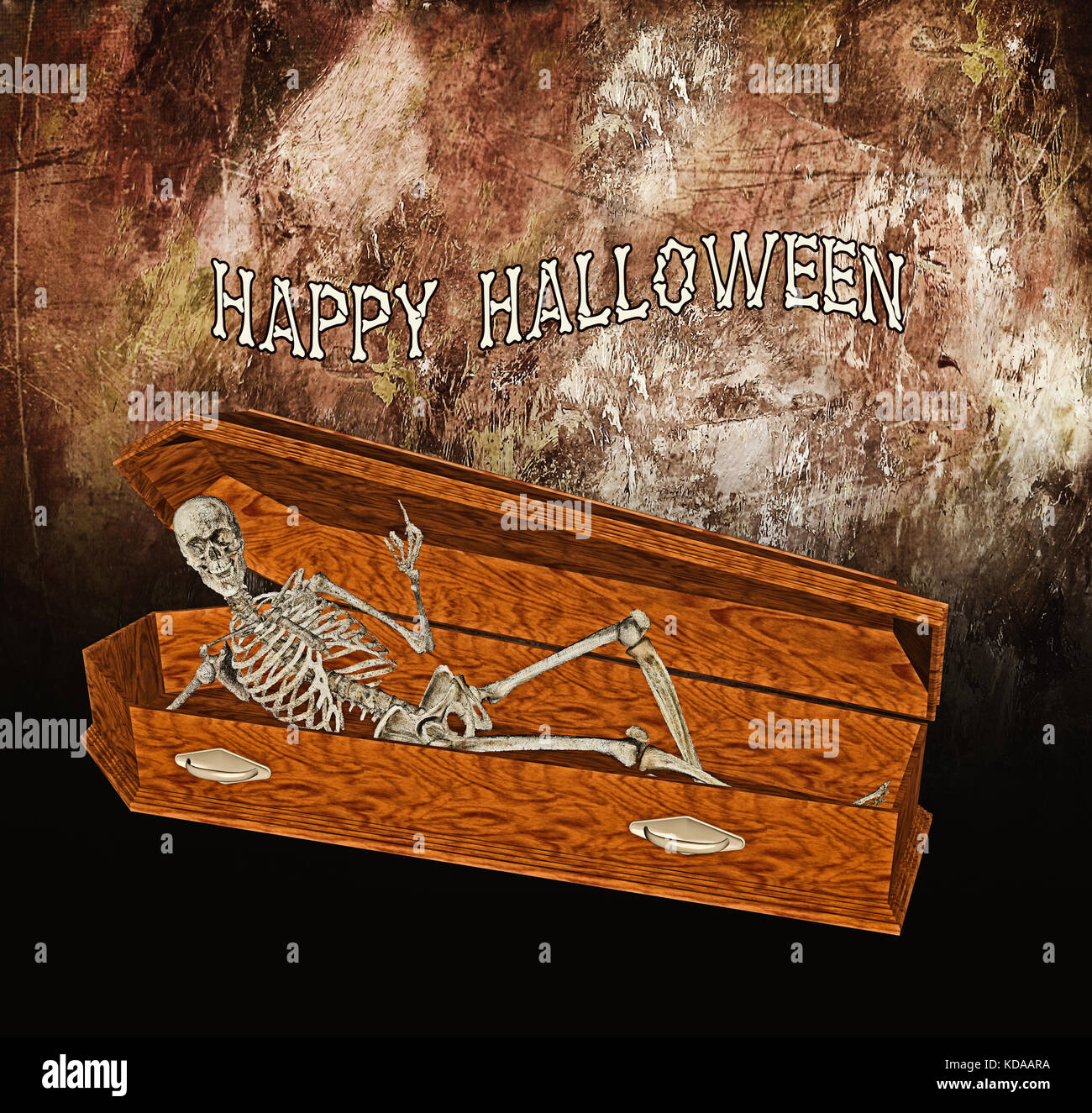 Skeleton comic style illustration hi-res stock photography and images ...