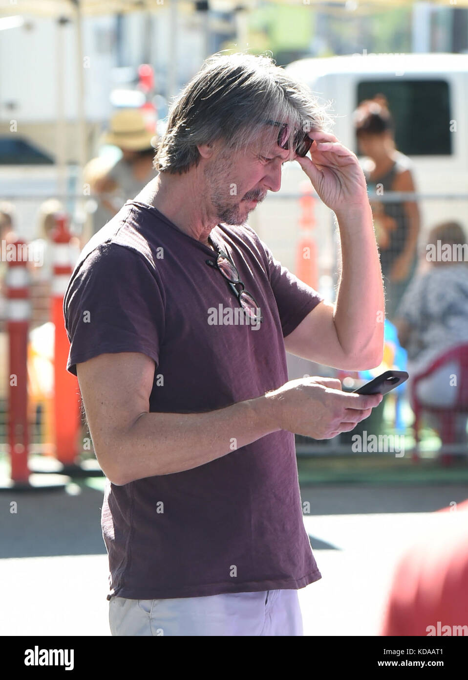 Alan Ruck takes his family to the Studio City Farmers Market Featuring ...