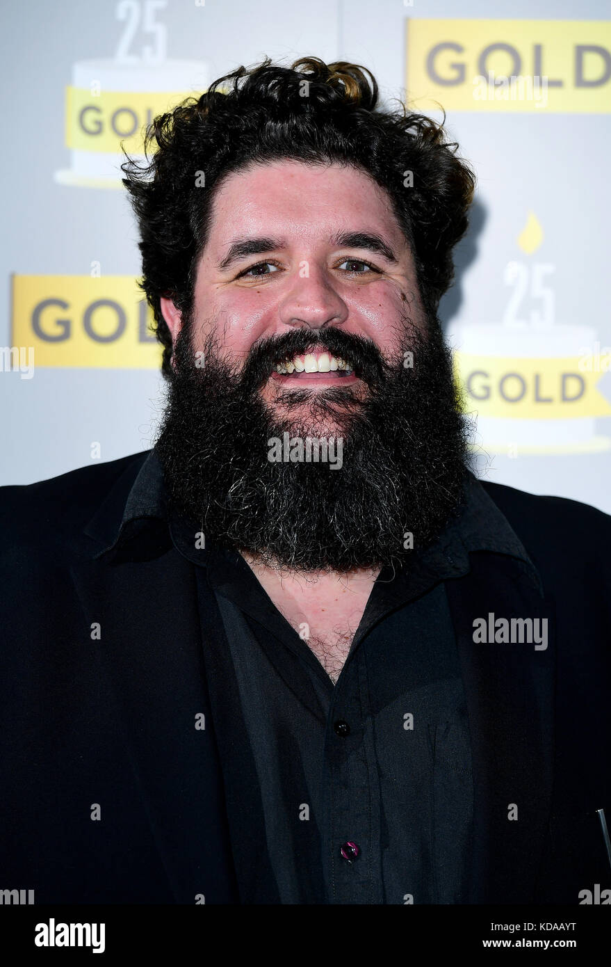 Richard Sandling attending Gold's 25th birthday party and the launch of ...