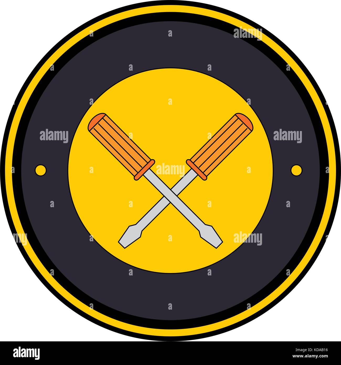 Crossed screwdrivers hi-res stock photography and images - Alamy