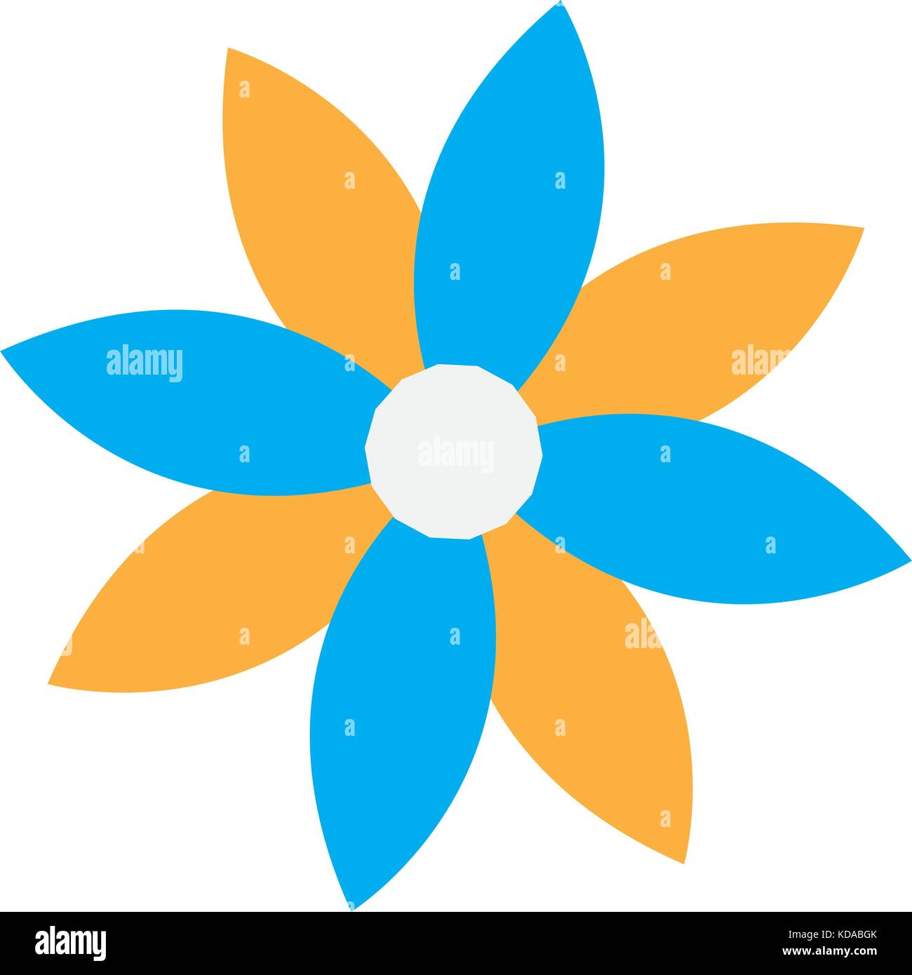 Isolated flower icon Stock Vector Image & Art - Alamy