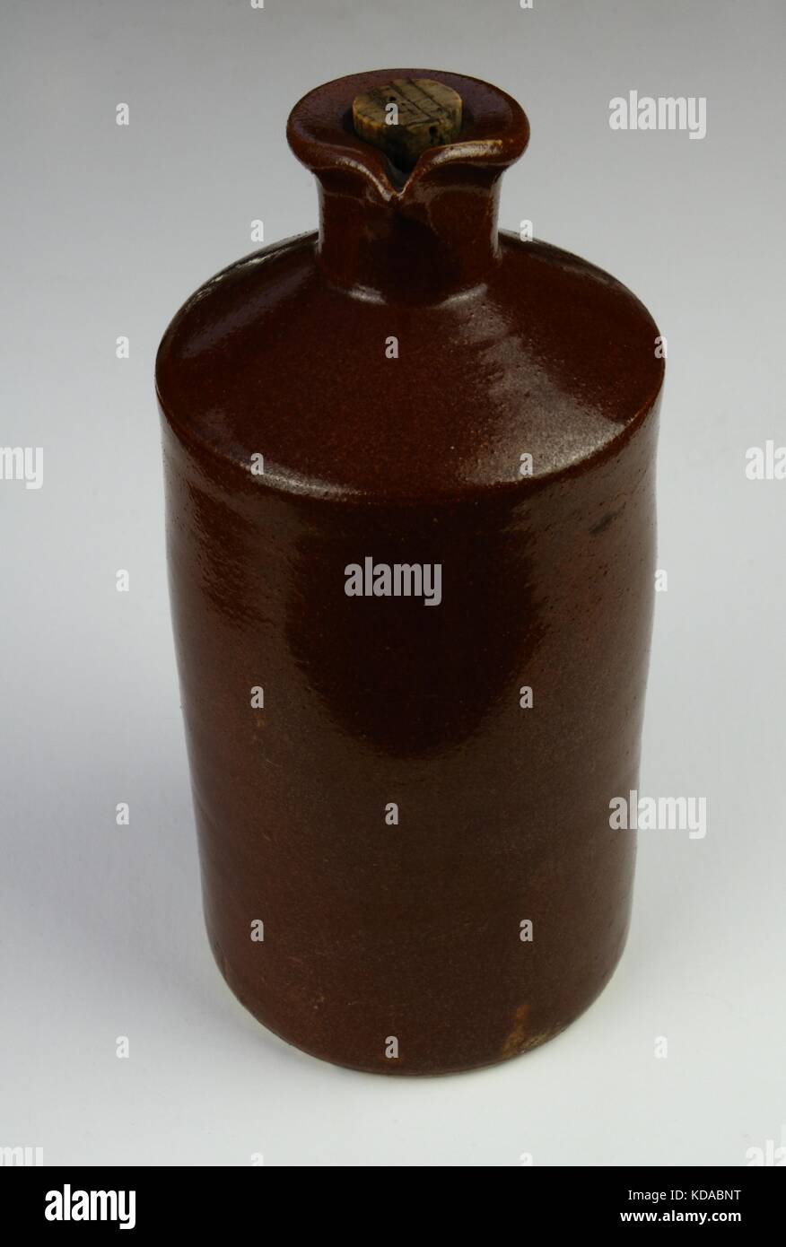 Large Antique Stoneware Ink Bottle Stock Photo - Alamy