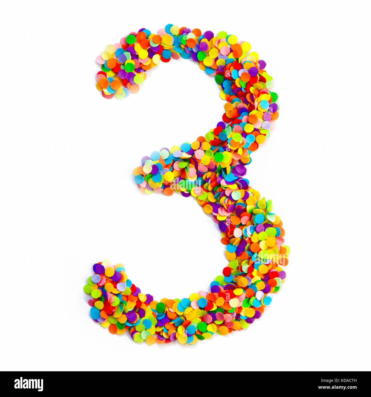 Confetti_white_background Cut Out Stock Images & Pictures - Alamy