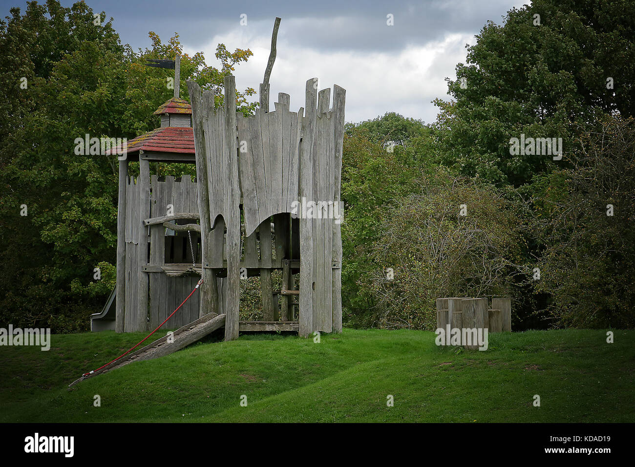 Wooden fort hi-res stock photography and images - Alamy
