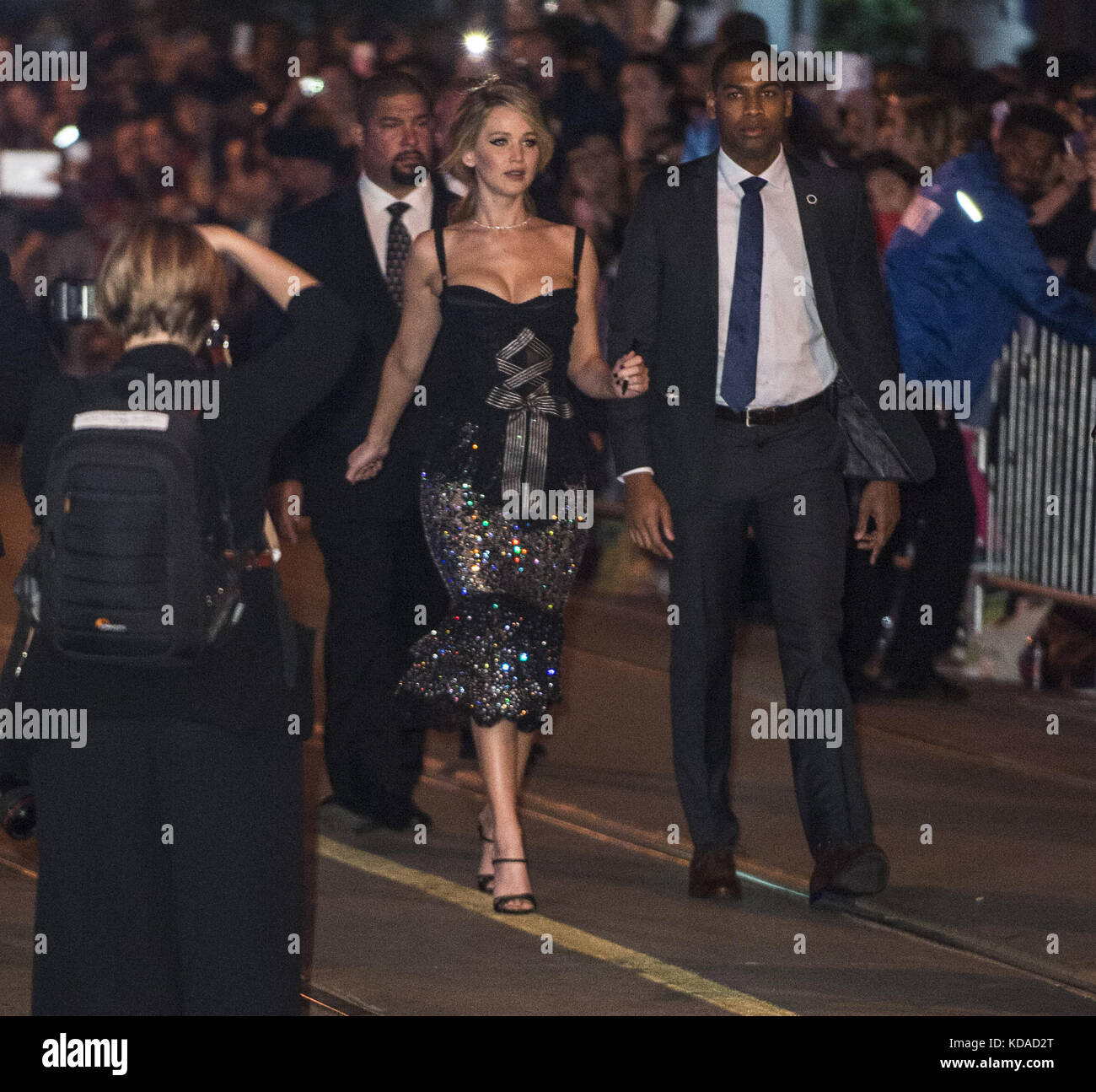 Directors and actors attend a premiere for 'Mother' at the 42nd Toronto ...