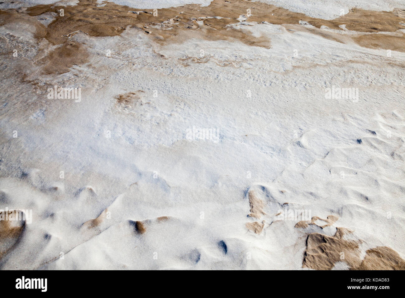 very dirty snow Stock Photo - Alamy