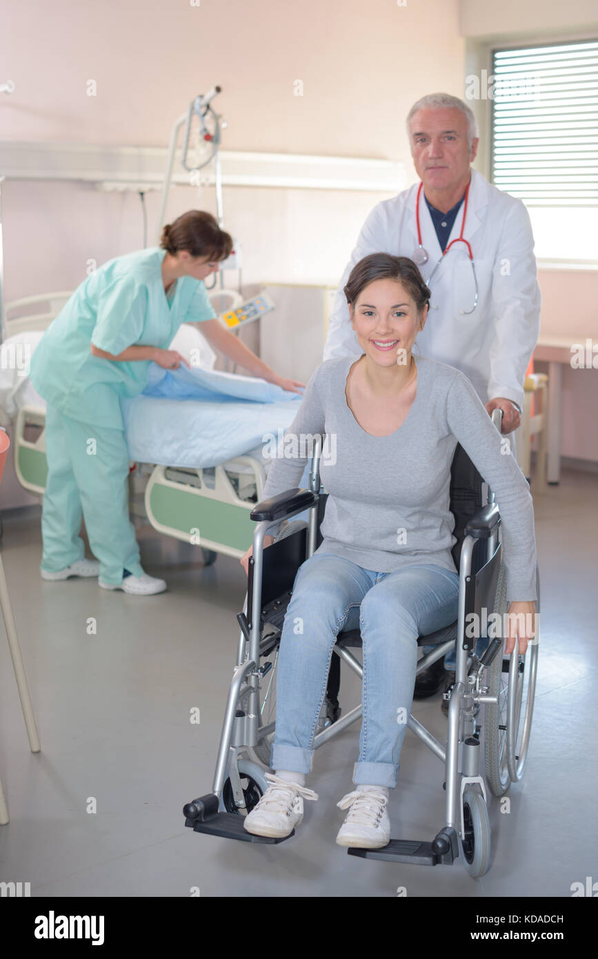 discharge from the hospital Stock Photo - Alamy