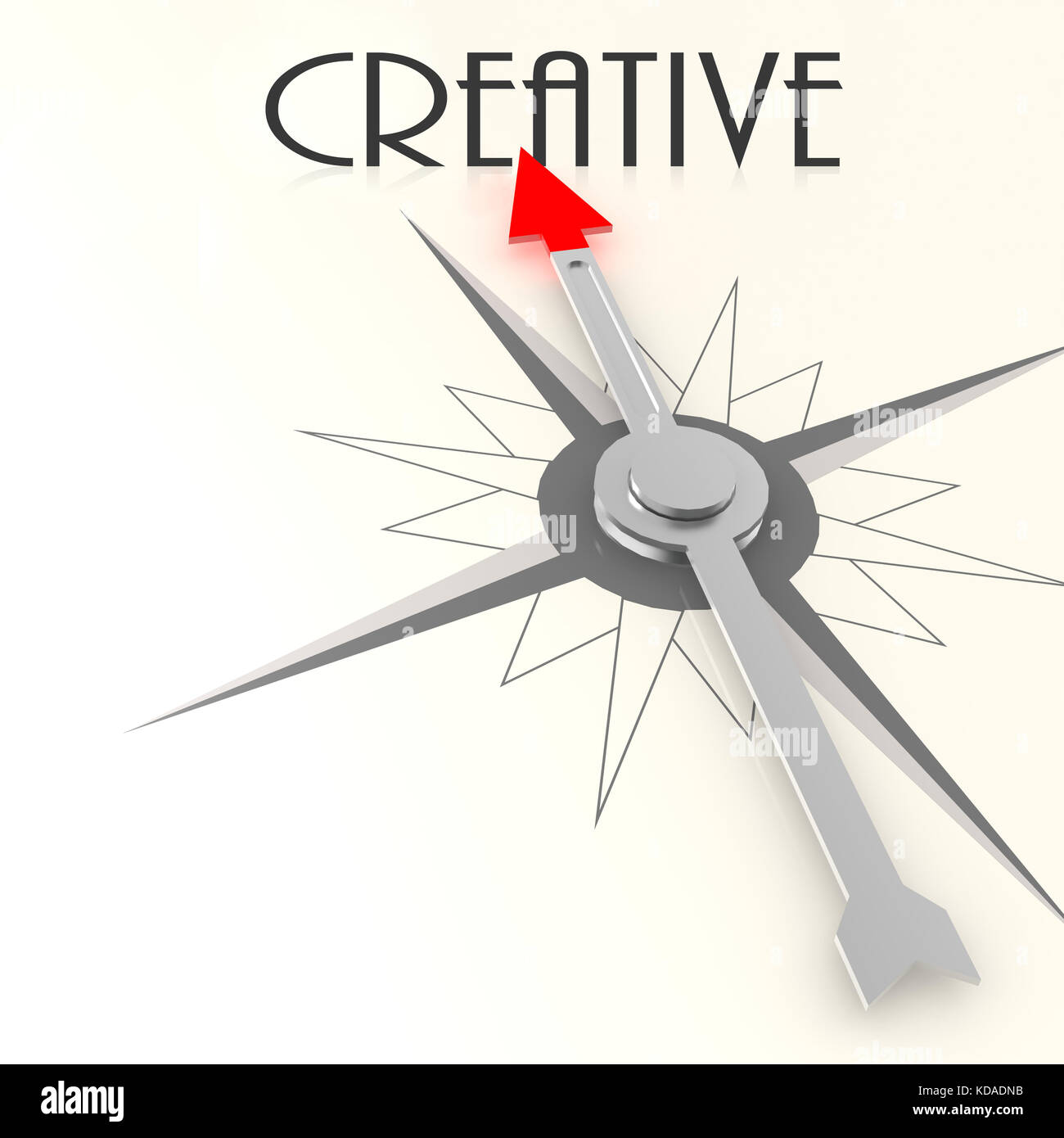 Compass with creative word image with hi-res rendered artwork that ...