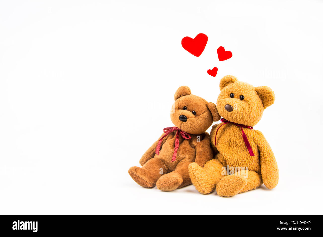 Teddy Bear with heart Stock Photo - Alamy