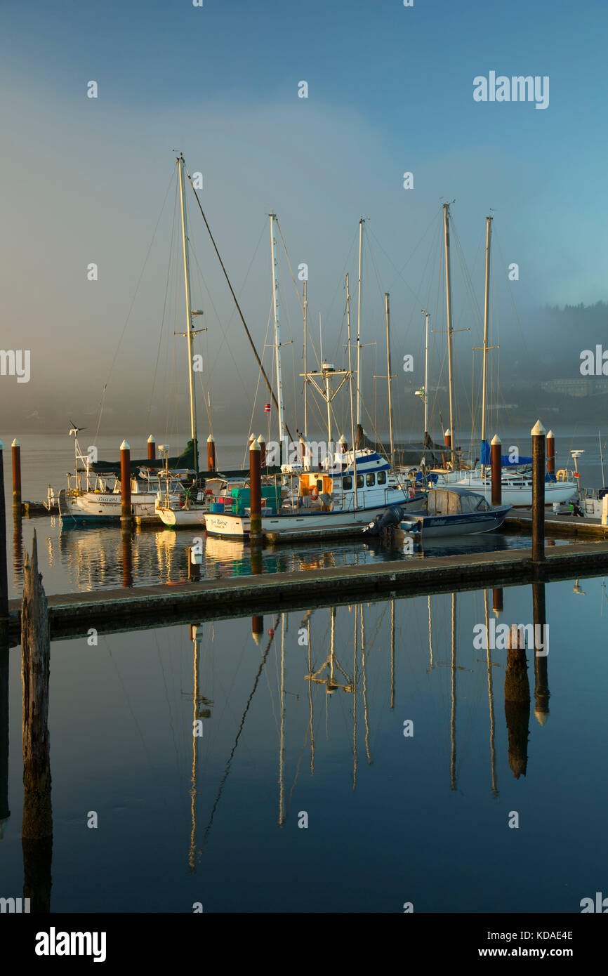 Marina, Florence, Oregon Stock Photo - Alamy