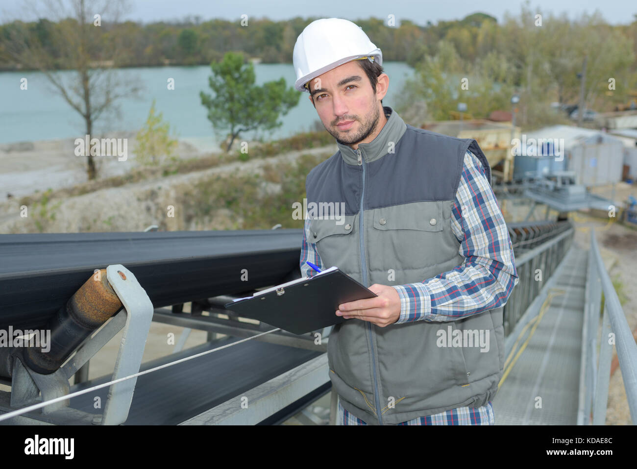 checking the safety standard Stock Photo - Alamy