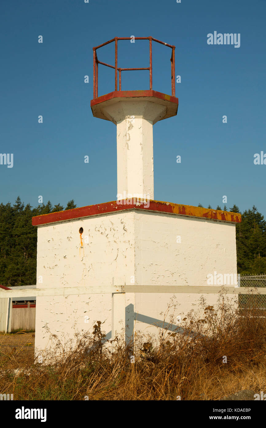 Marrowstone Point Light, Fort Flagler State Park, Washington Stock ...