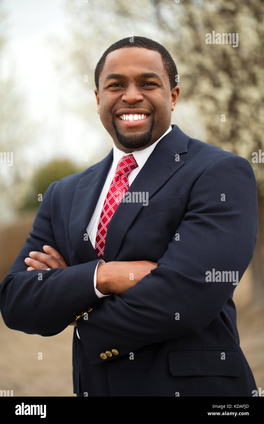 African American businessman Stock Photo - Alamy