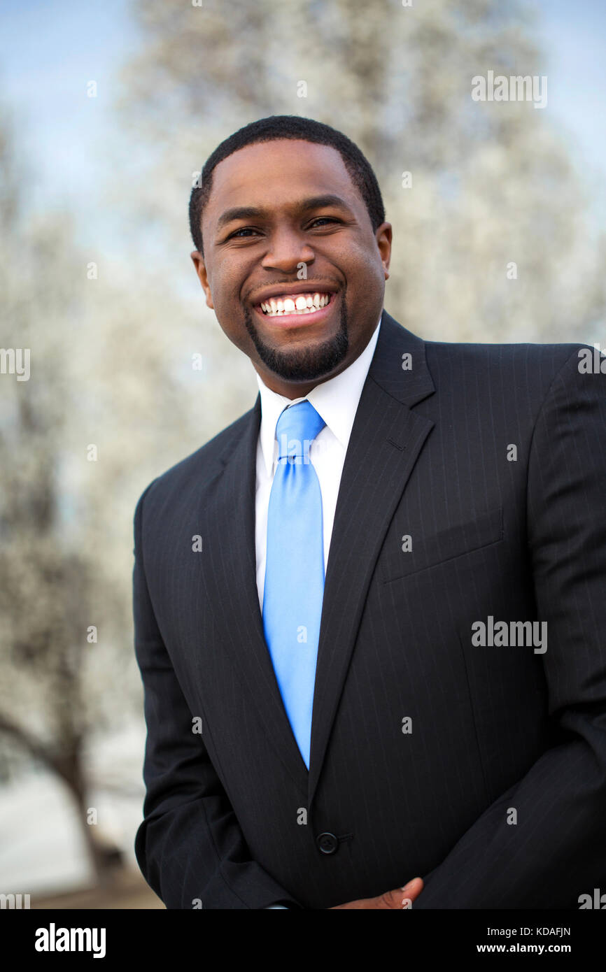 African American businessman Stock Photo - Alamy