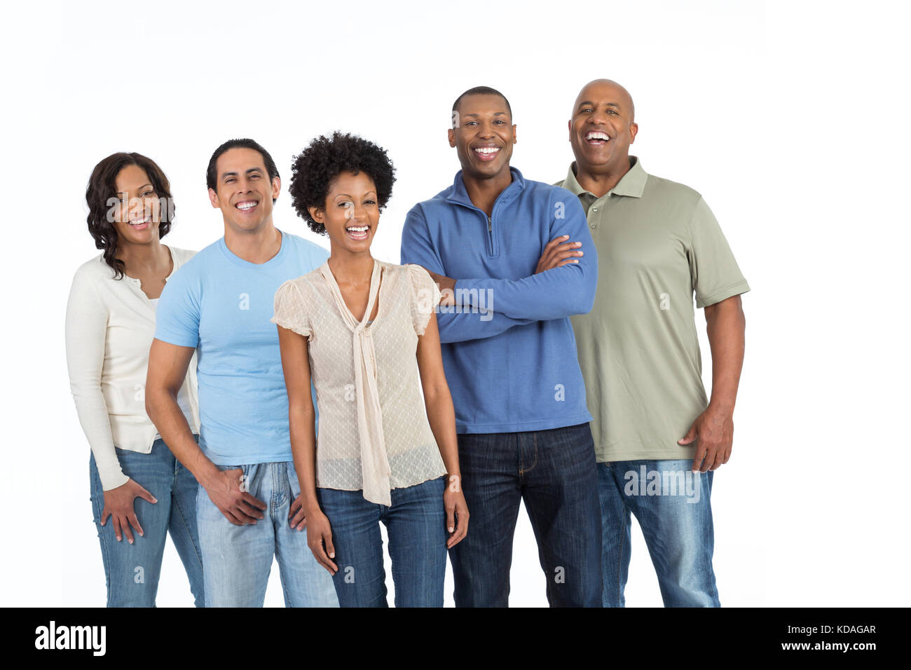 Diverse Group Of Friends