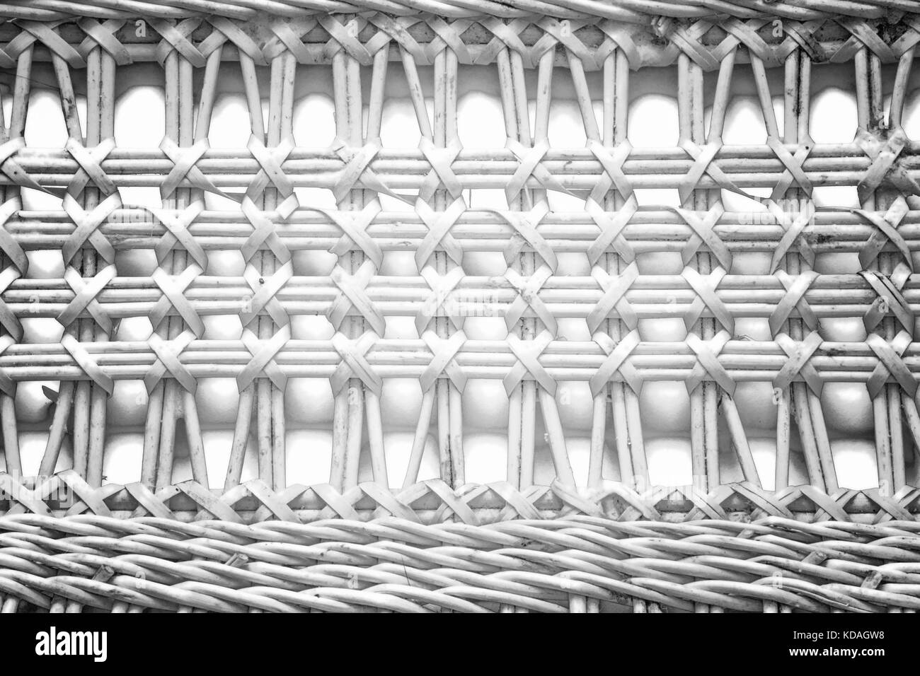 Pattern nature for background of handicraft weave white texture wicker ...