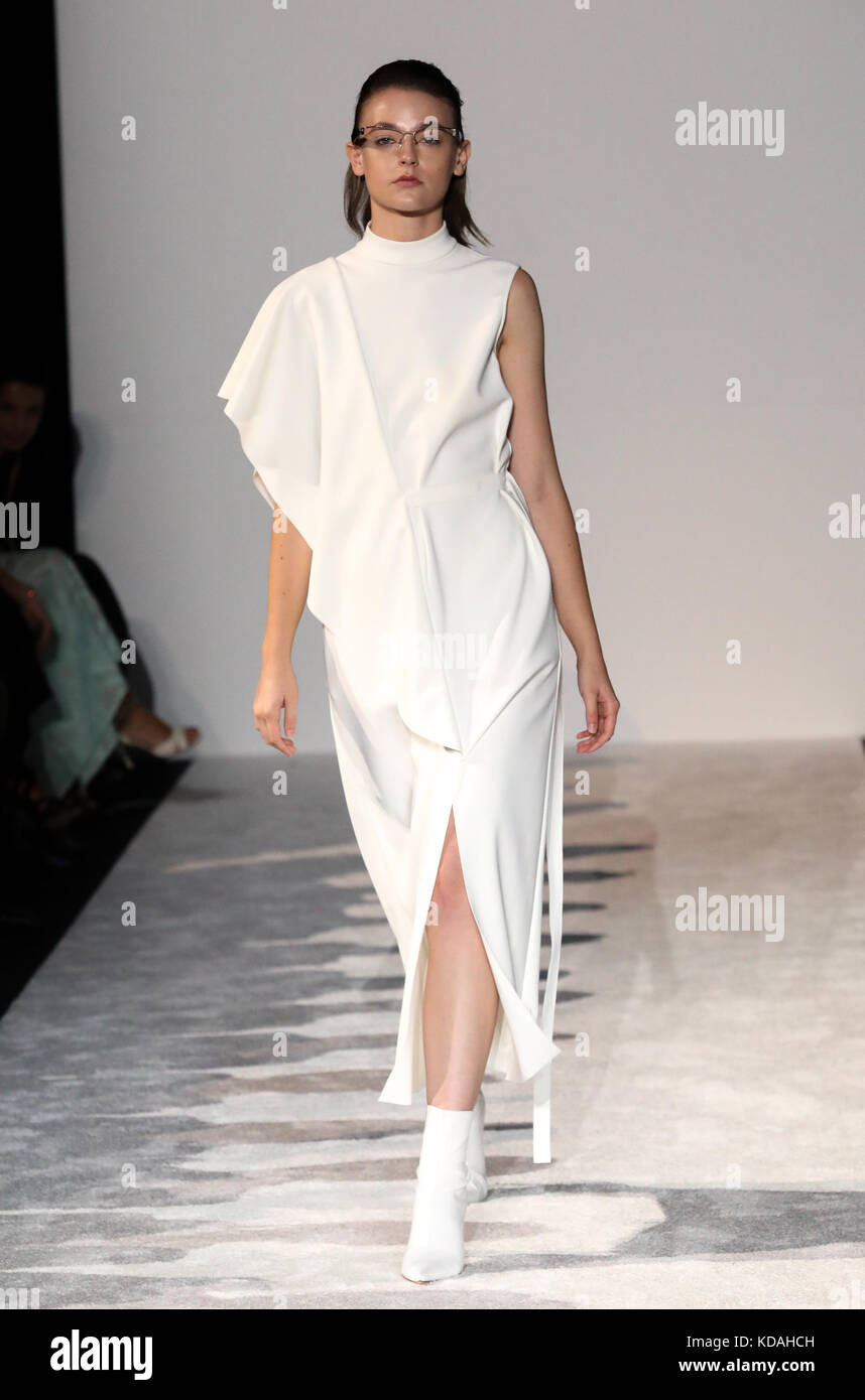 New York Fashion Week S/S 2018 - Naersi - Runway Featuring: Model Where ...