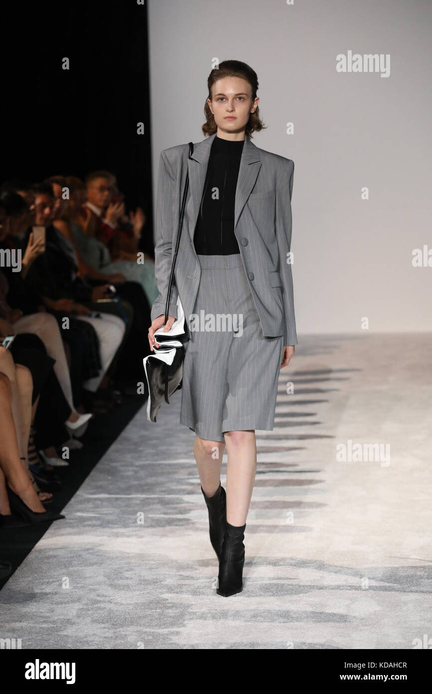 New York Fashion Week S/S 2018 - Naersi - Runway Featuring: Model Where ...