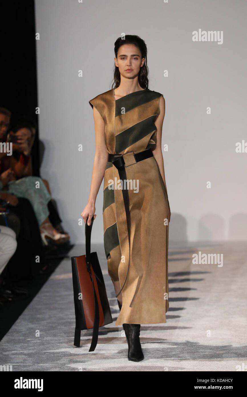 New York Fashion Week S/S 2018 - Naersi - Runway Featuring: Model Where ...