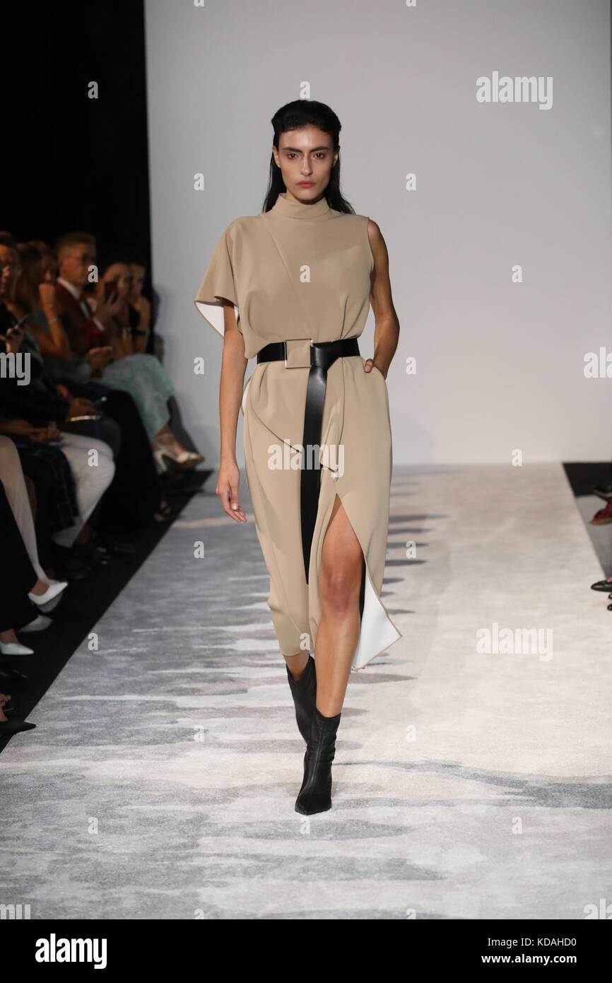 New York Fashion Week S/S 2018 - Naersi - Runway Featuring: Model Where ...