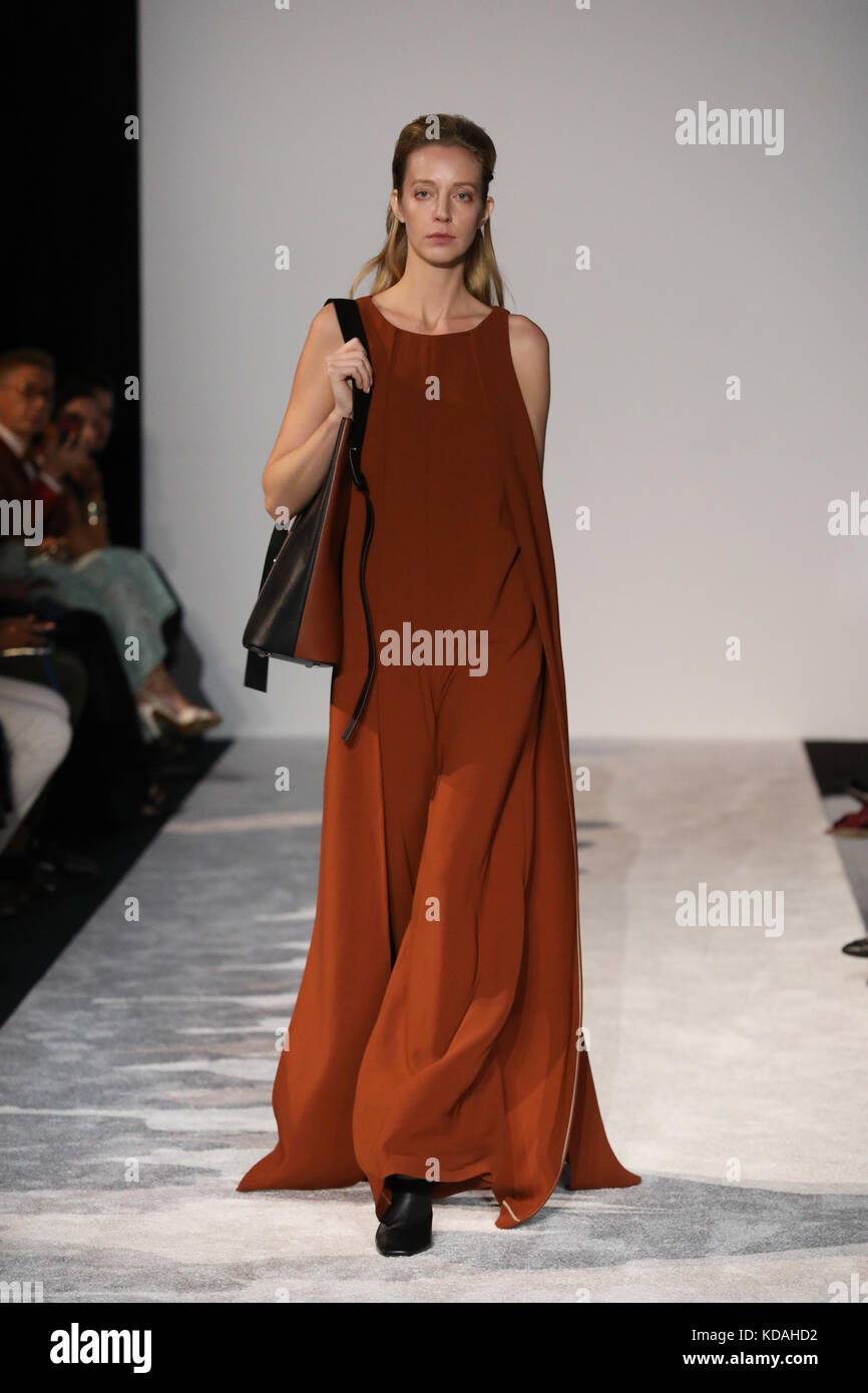 New York Fashion Week S/S 2018 - Naersi - Runway Featuring: Model Where ...