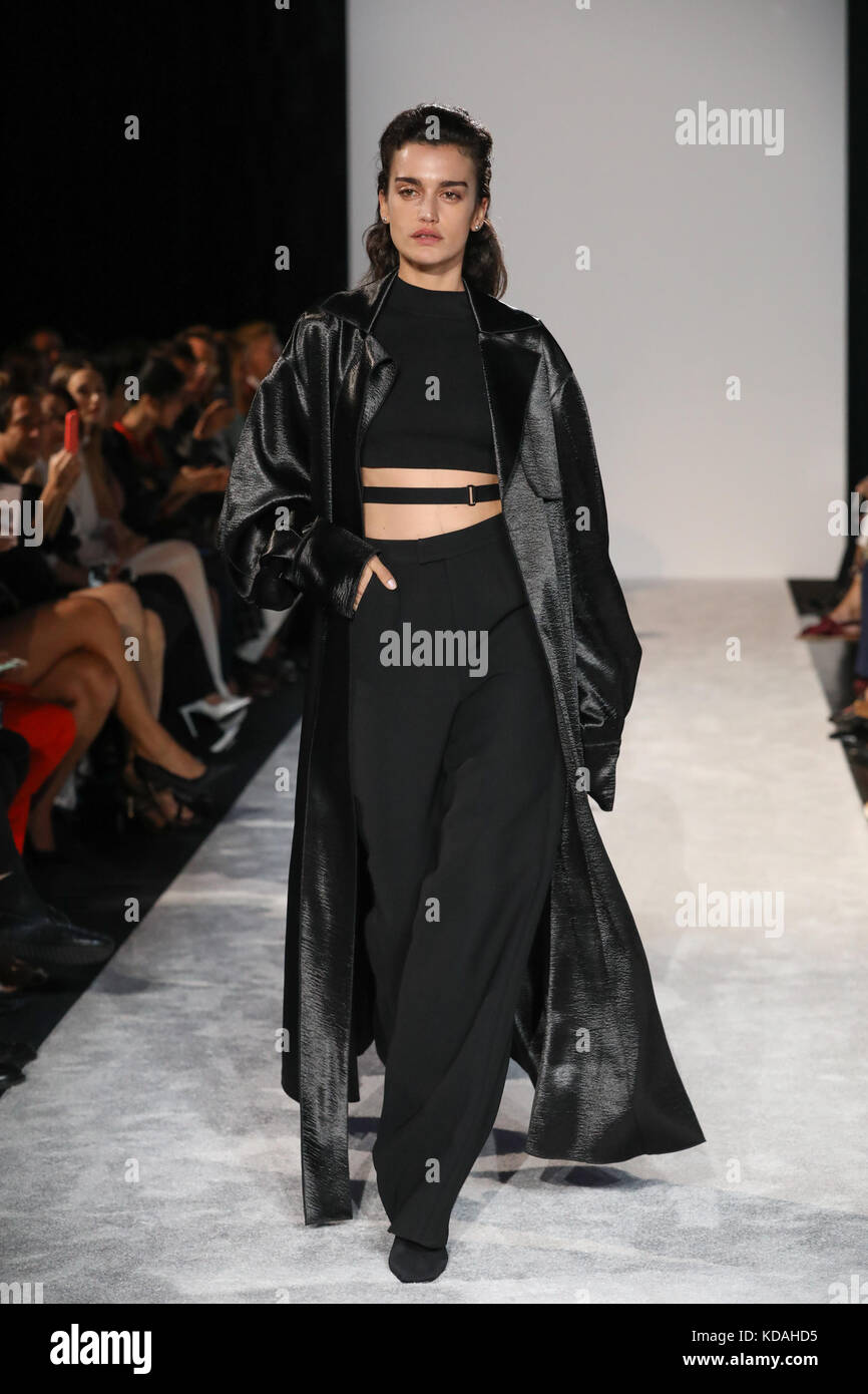 New York Fashion Week S/S 2018 - Naersi - Runway Featuring: Model Where ...