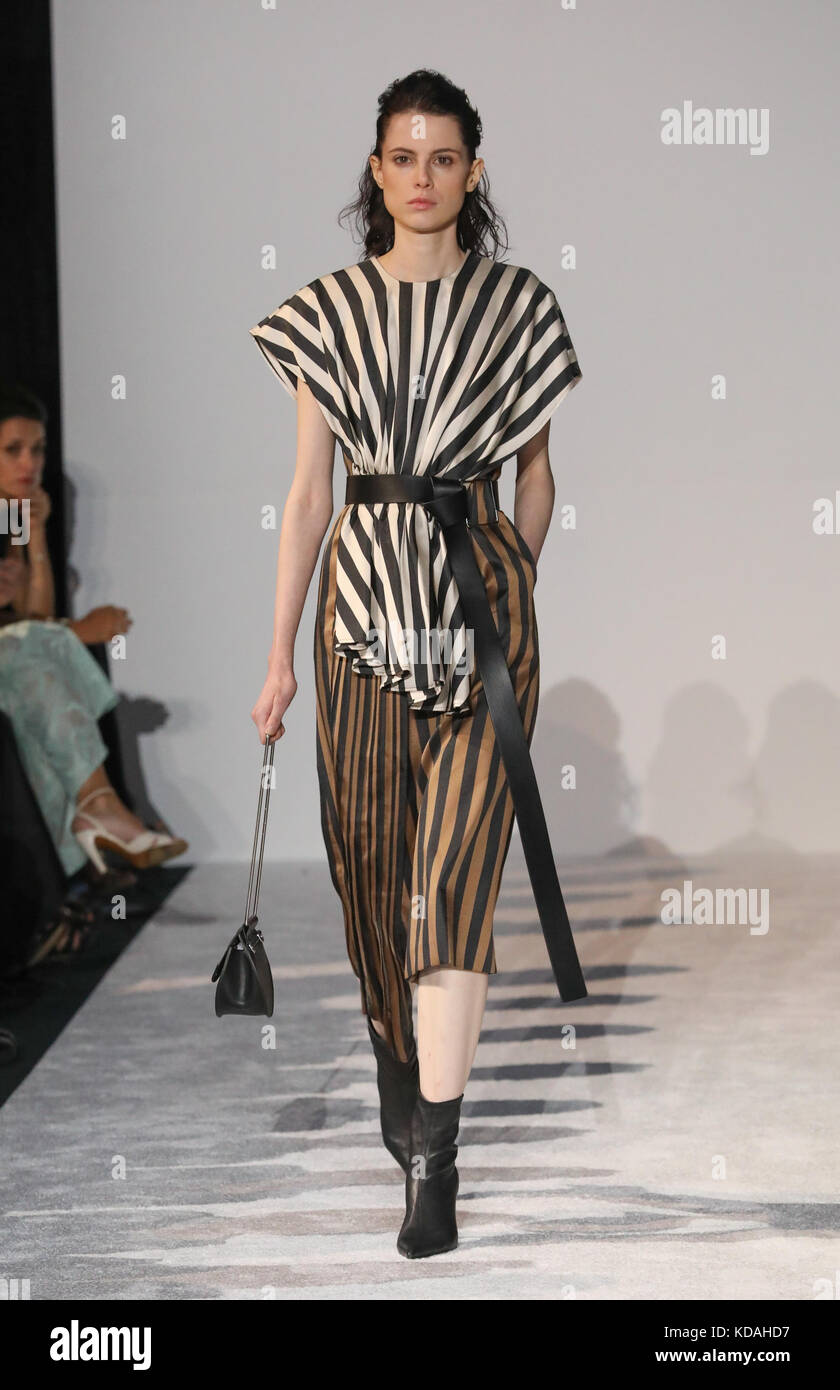 New York Fashion Week S/S 2018 - Naersi - Runway Featuring: Model Where ...