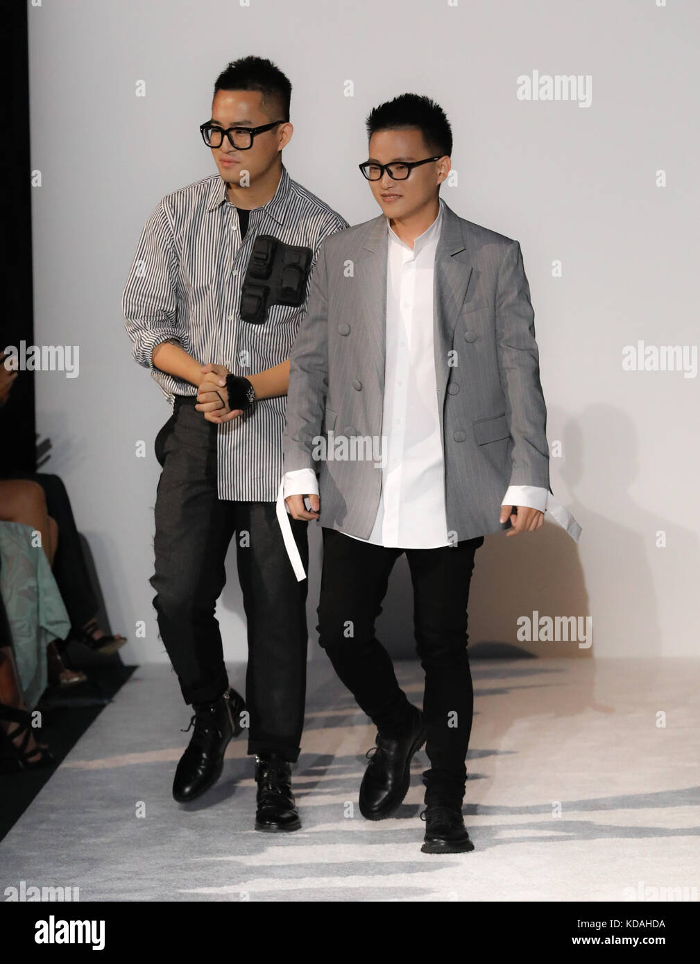 New York Fashion Week S/S 2018 - Naersi - Runway Featuring: Naersi ...