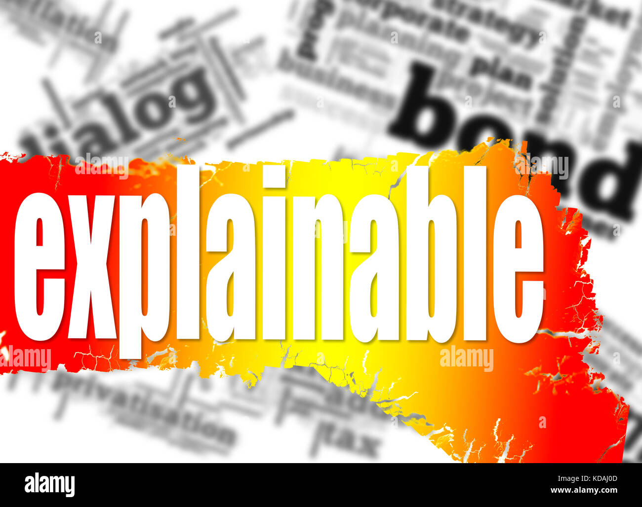 Word cloud with explainable word image with hi-res rendered artwork ...