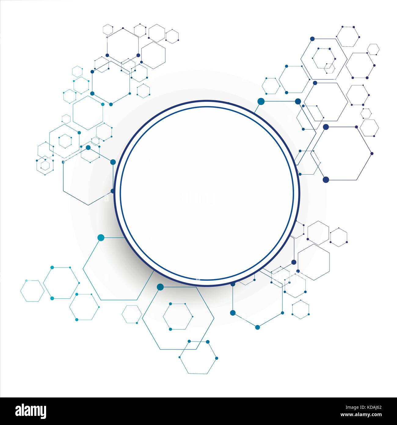 Molecular Connection Structure Stock Vector Image And Art Alamy