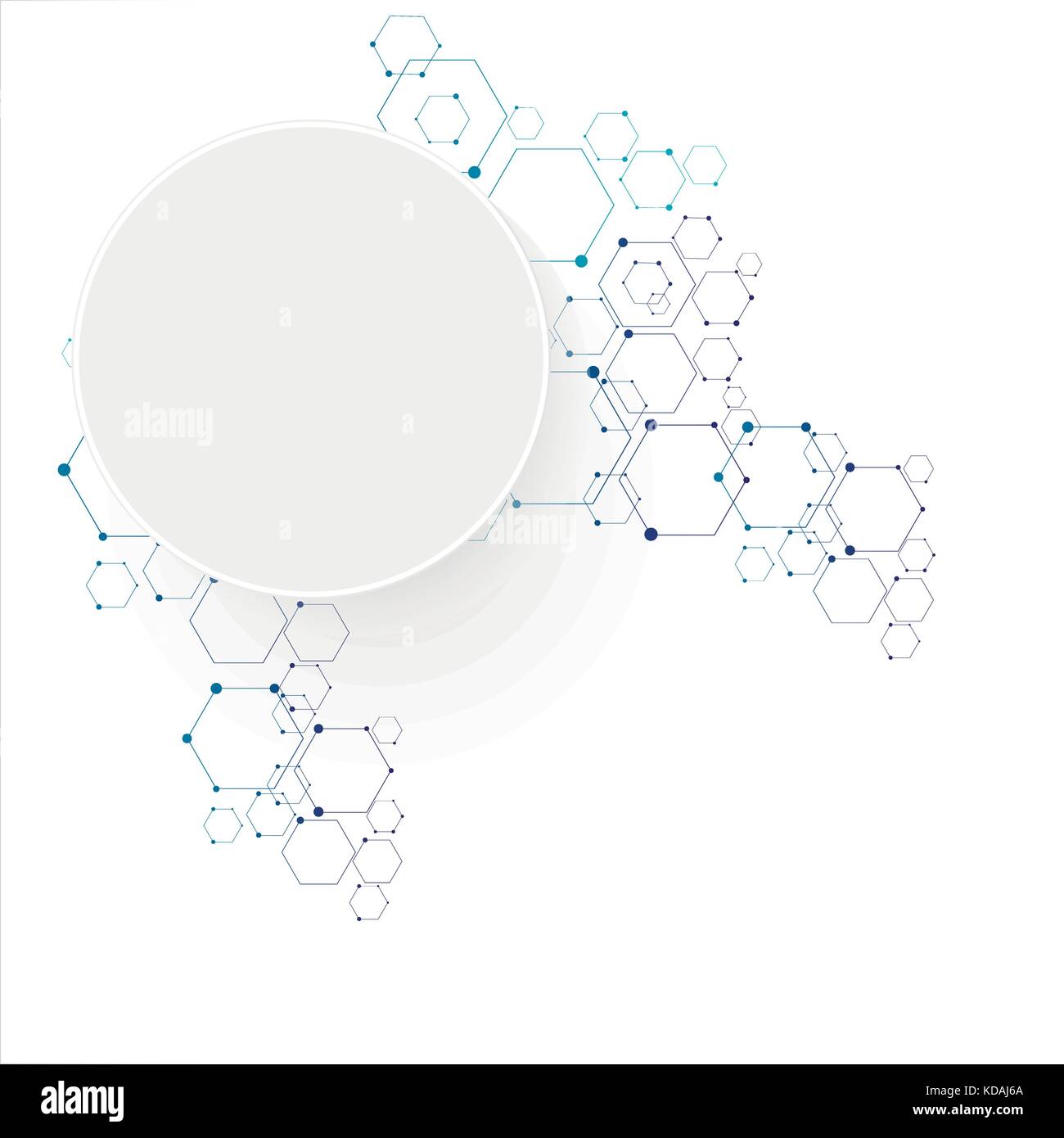 Molecular connection structure Stock Vector Image & Art - Alamy
