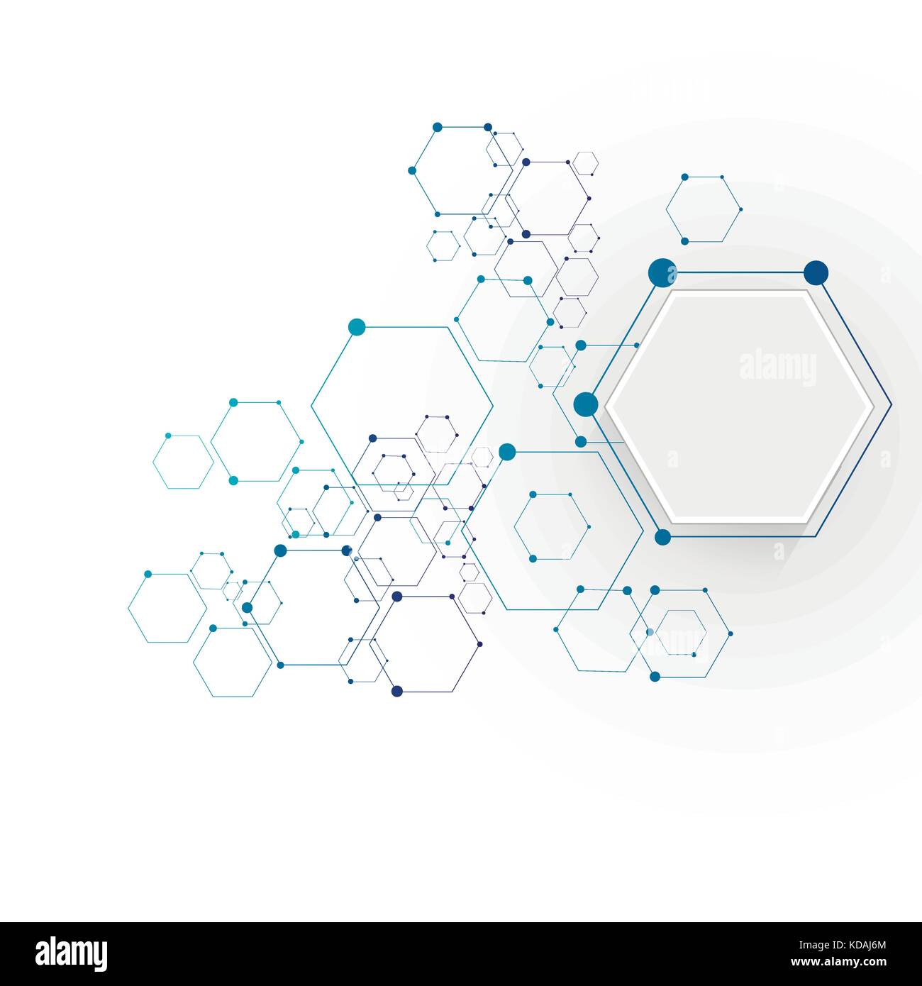Molecular connection structure Stock Vector Image & Art - Alamy